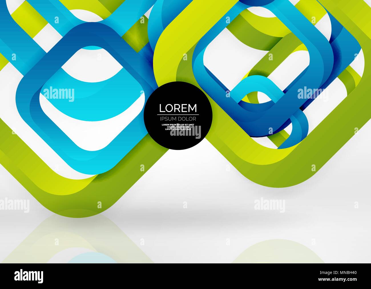 Squares geometric shapes in light grey 3d space. Squares geometric ...