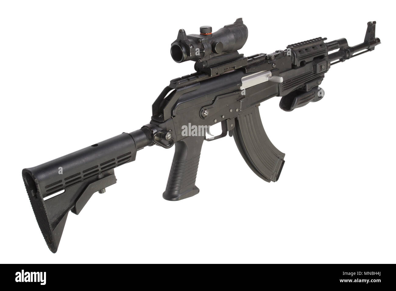 Akm tactical rifle silencer hi-res stock photography and images - Alamy