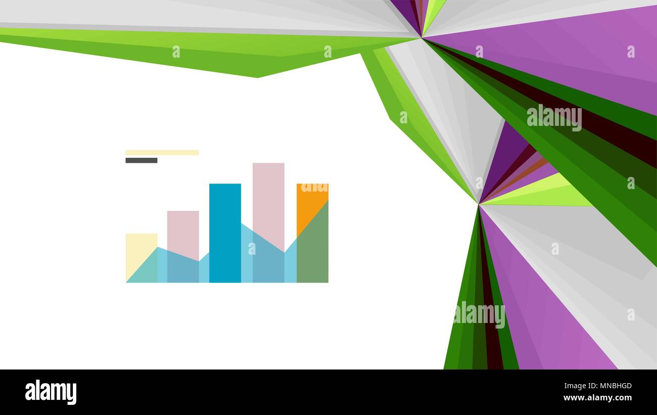Modern triangle presentation template. Modern triangle presentation ...