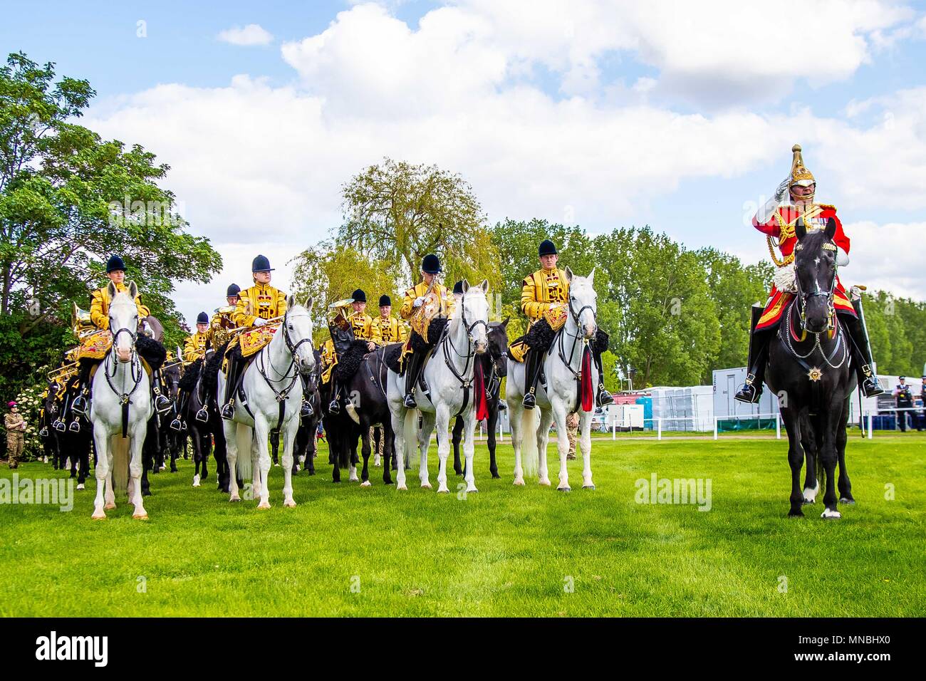 Mounted band household cavalry hi-res stock photography and images - Alamy