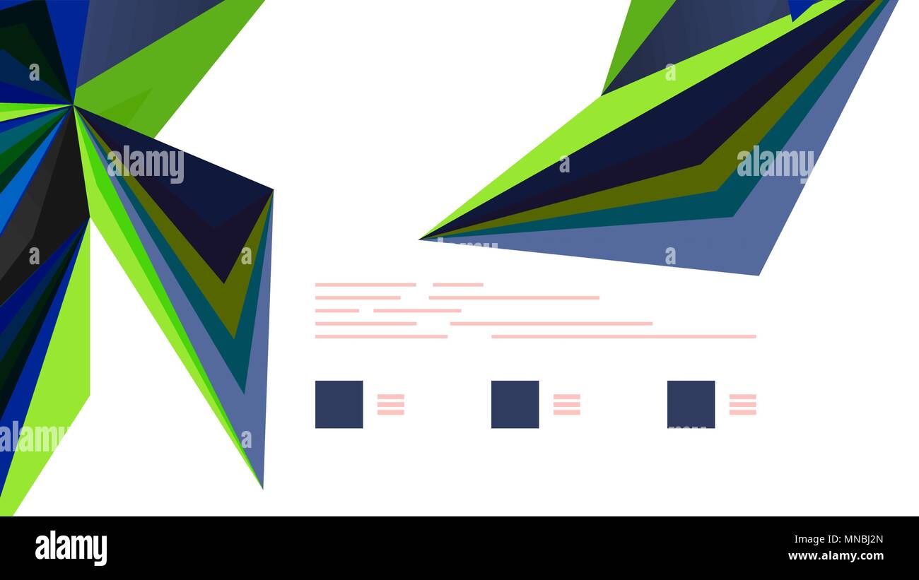 Modern triangle presentation template. Modern triangle presentation ...