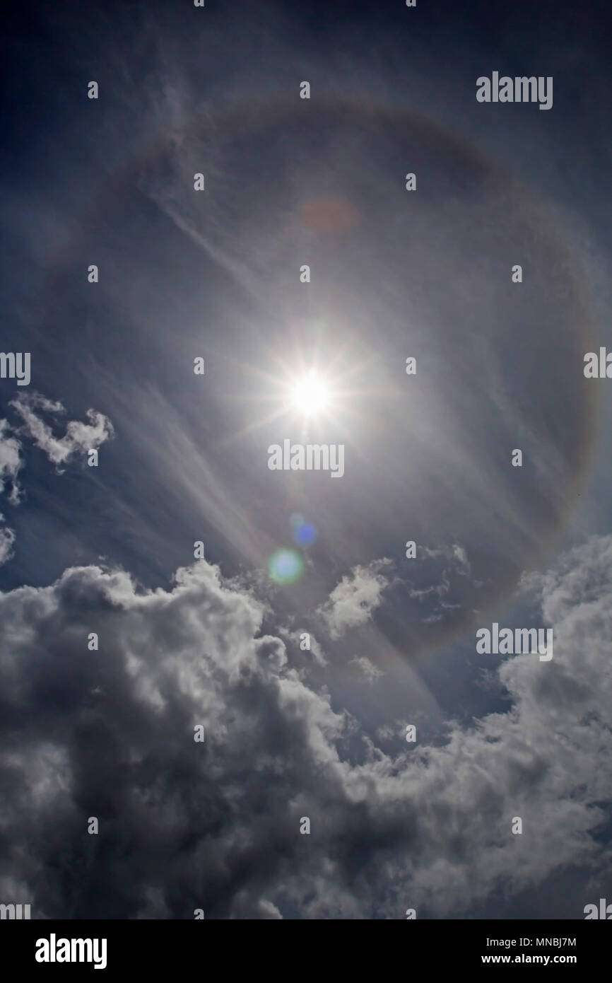 Solar halos atmospheric optical hi-res stock photography and images - Alamy