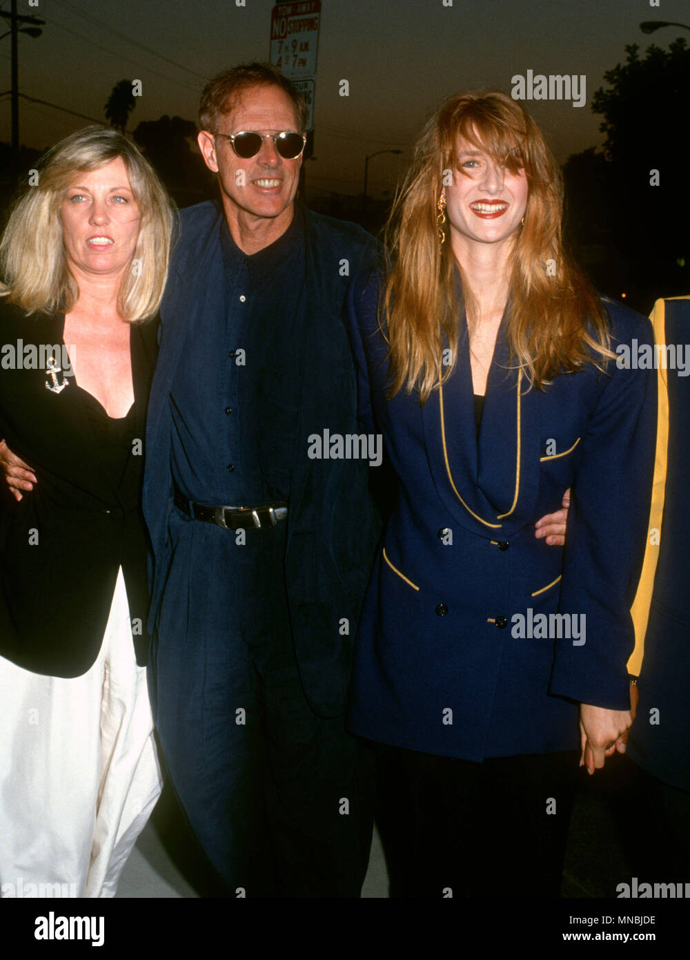 WEST HOLLYWOOD, CA - AUGUST 21: (L-R) Andrea Beckett, actor Bruce Dern ...