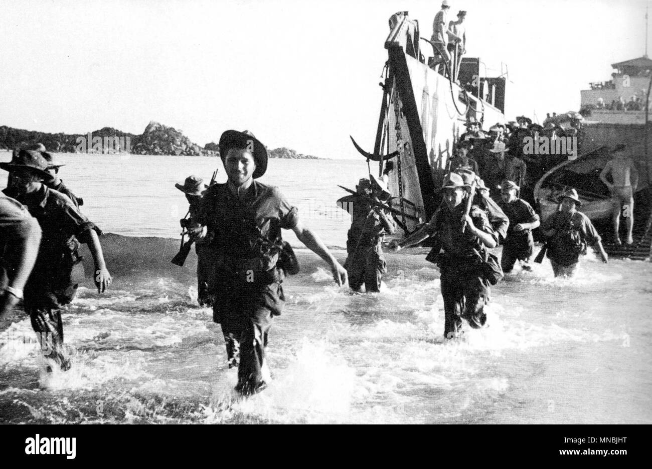 French commandos marine Black and White Stock Photos & Images - Alamy