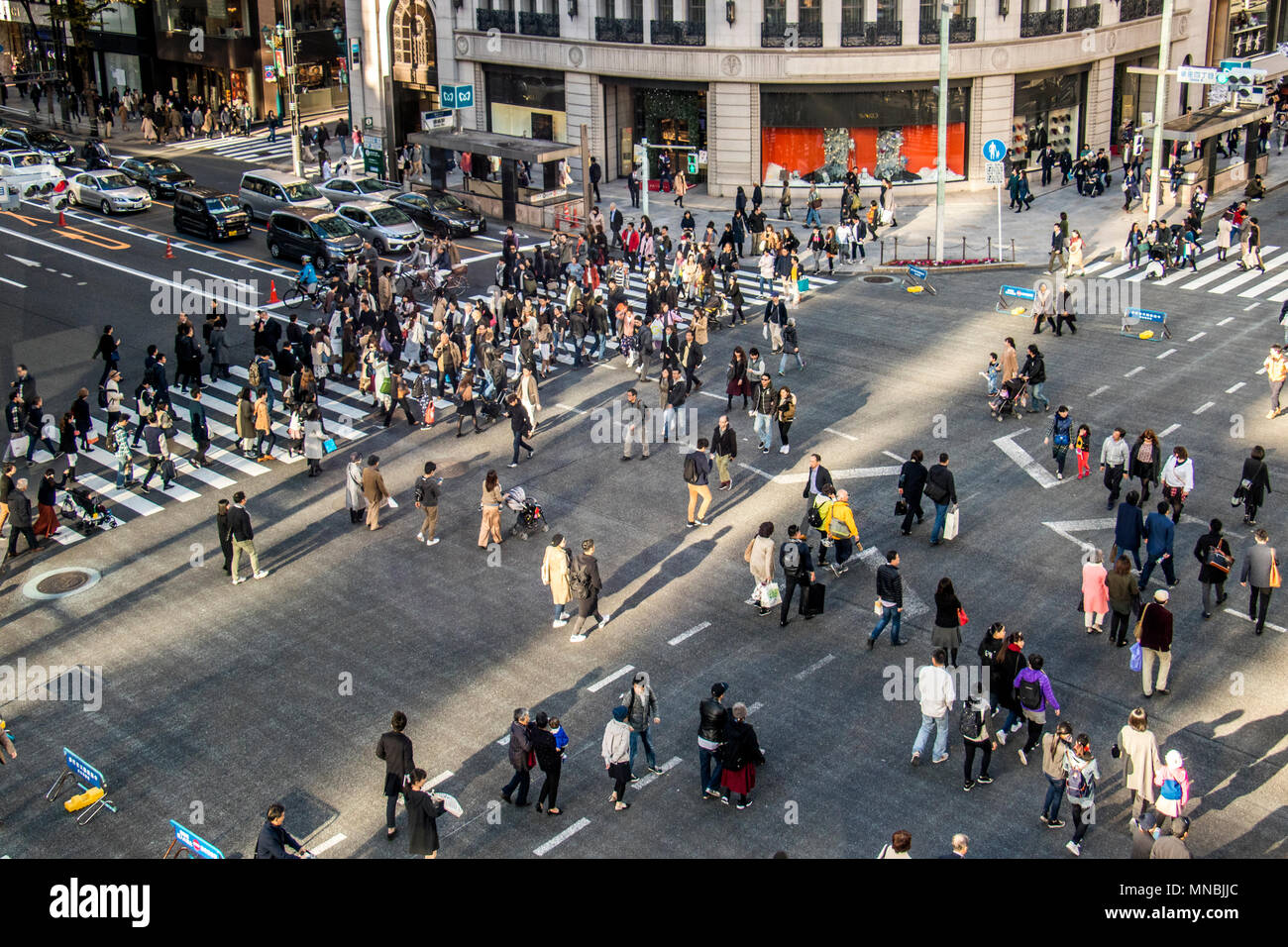 Crowded Street Scene