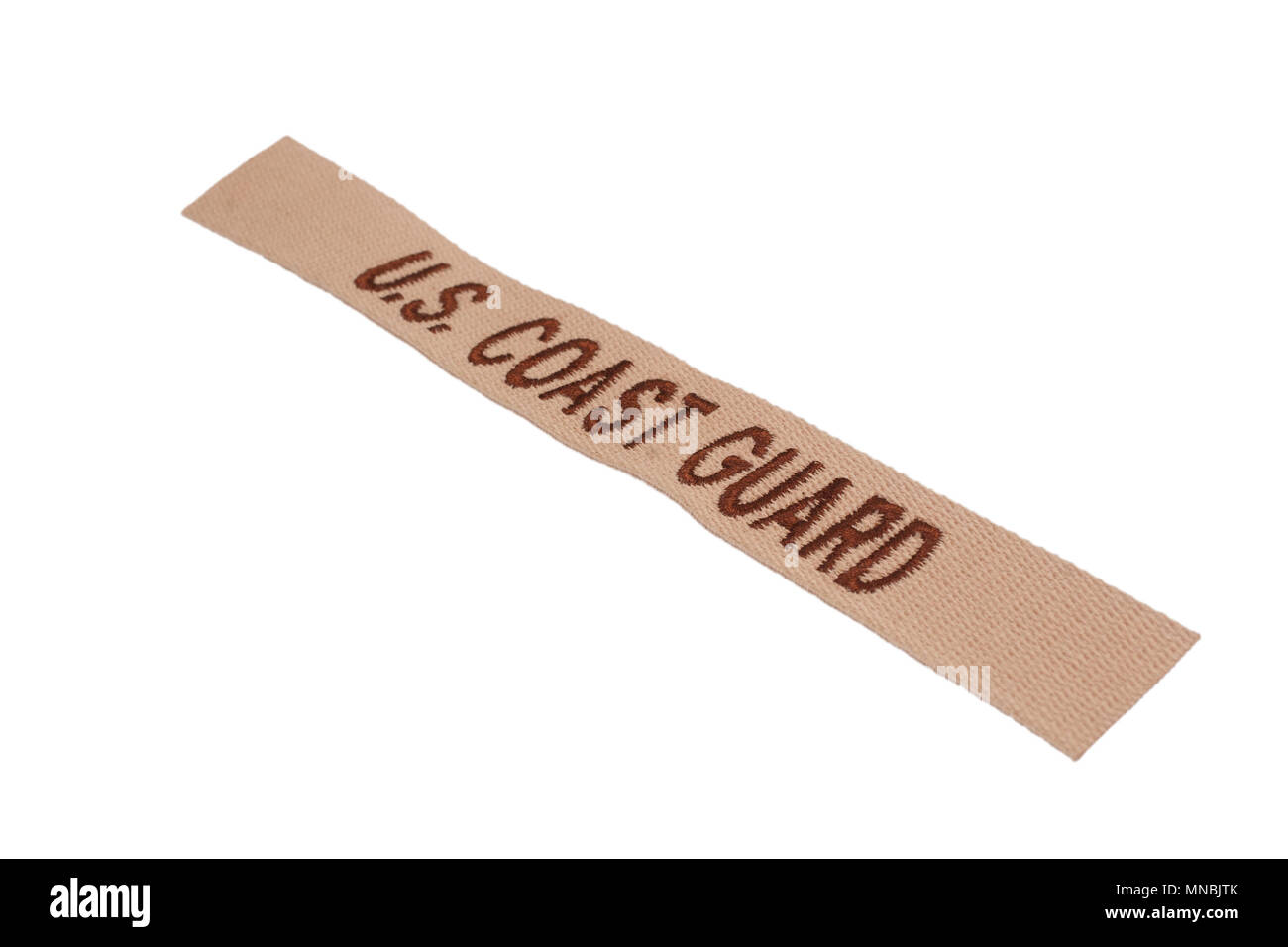 us coast guard uniform badge isolated on white background Stock Photo ...