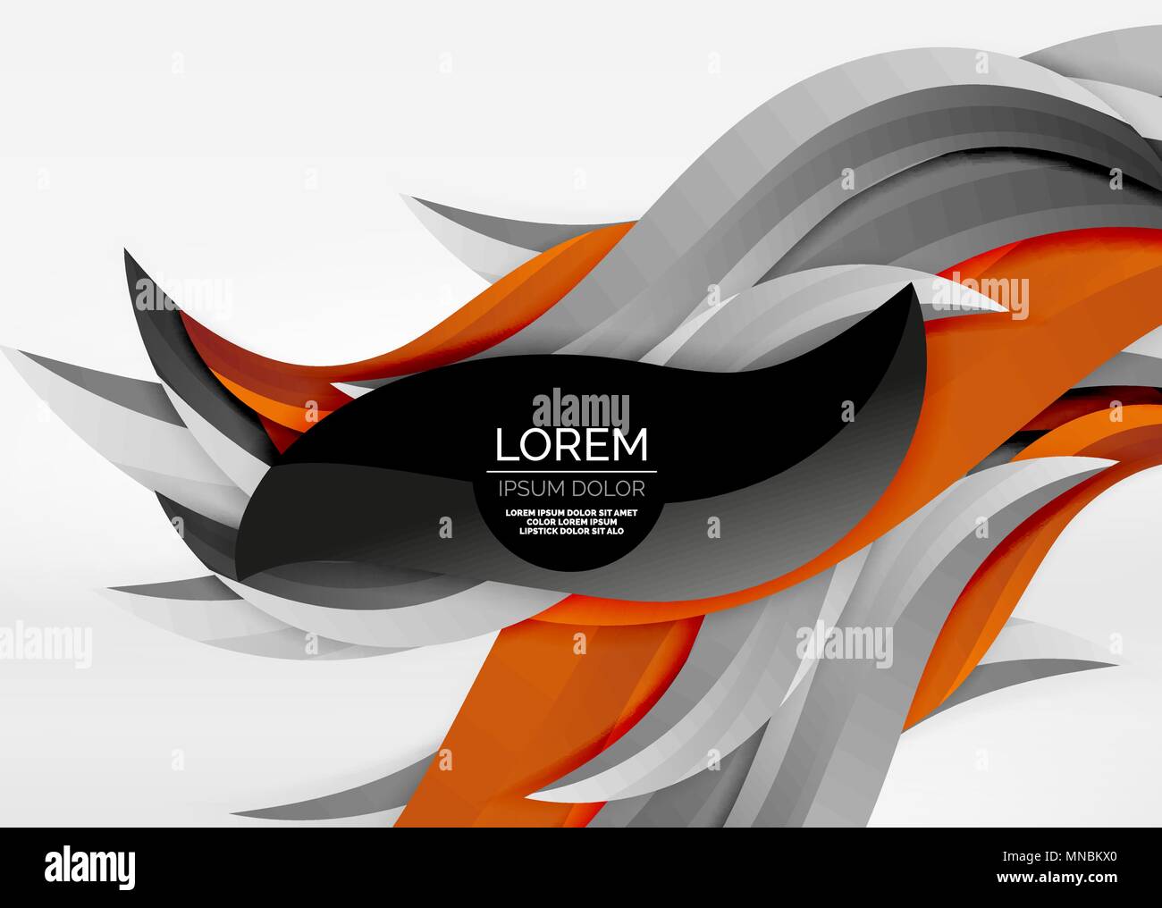 Vector Colorful Wave Lines In White And Grey 3d Space Vector Colorful