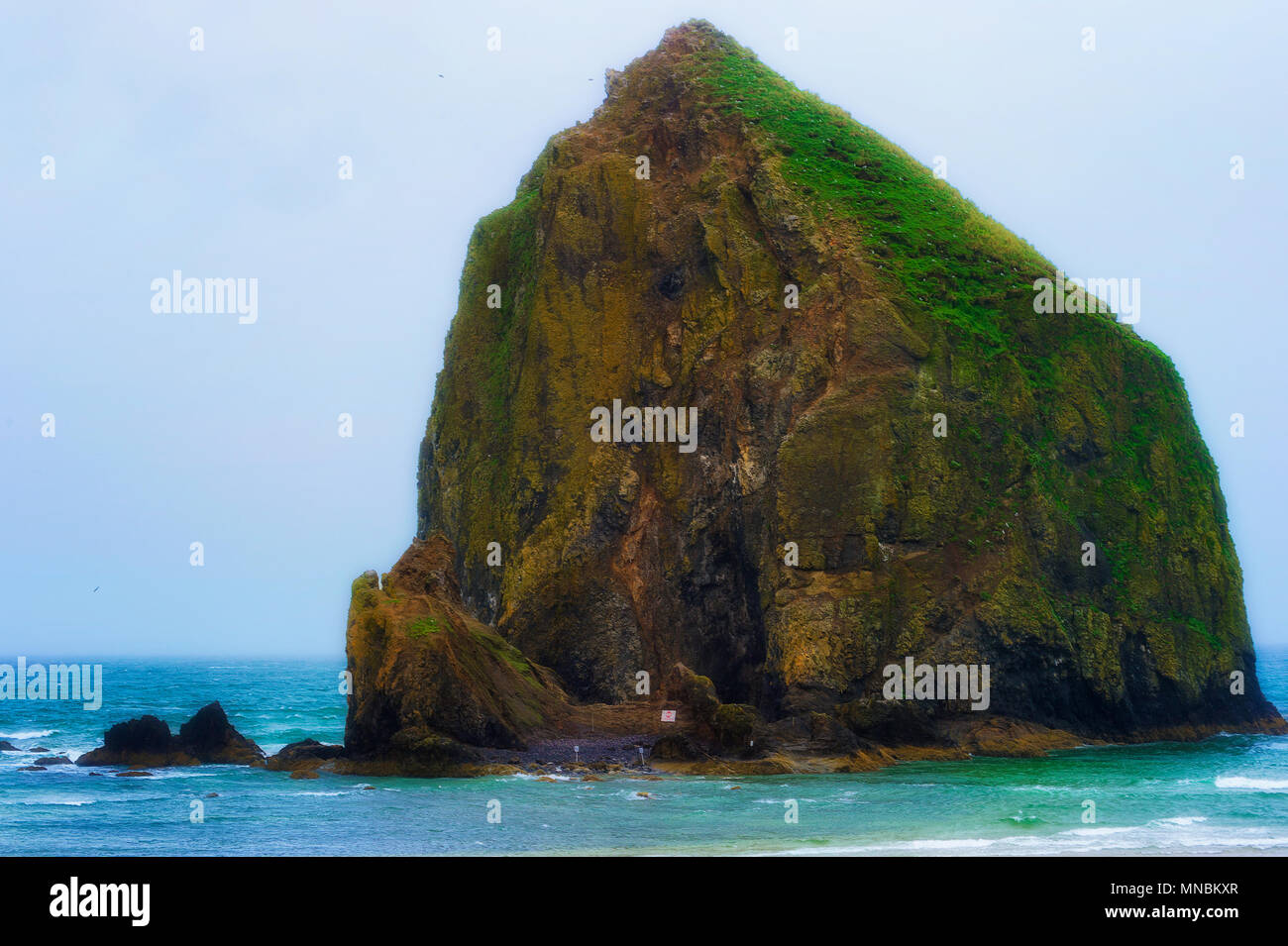 Rainy beach waves on oregon hi-res stock photography and images - Alamy