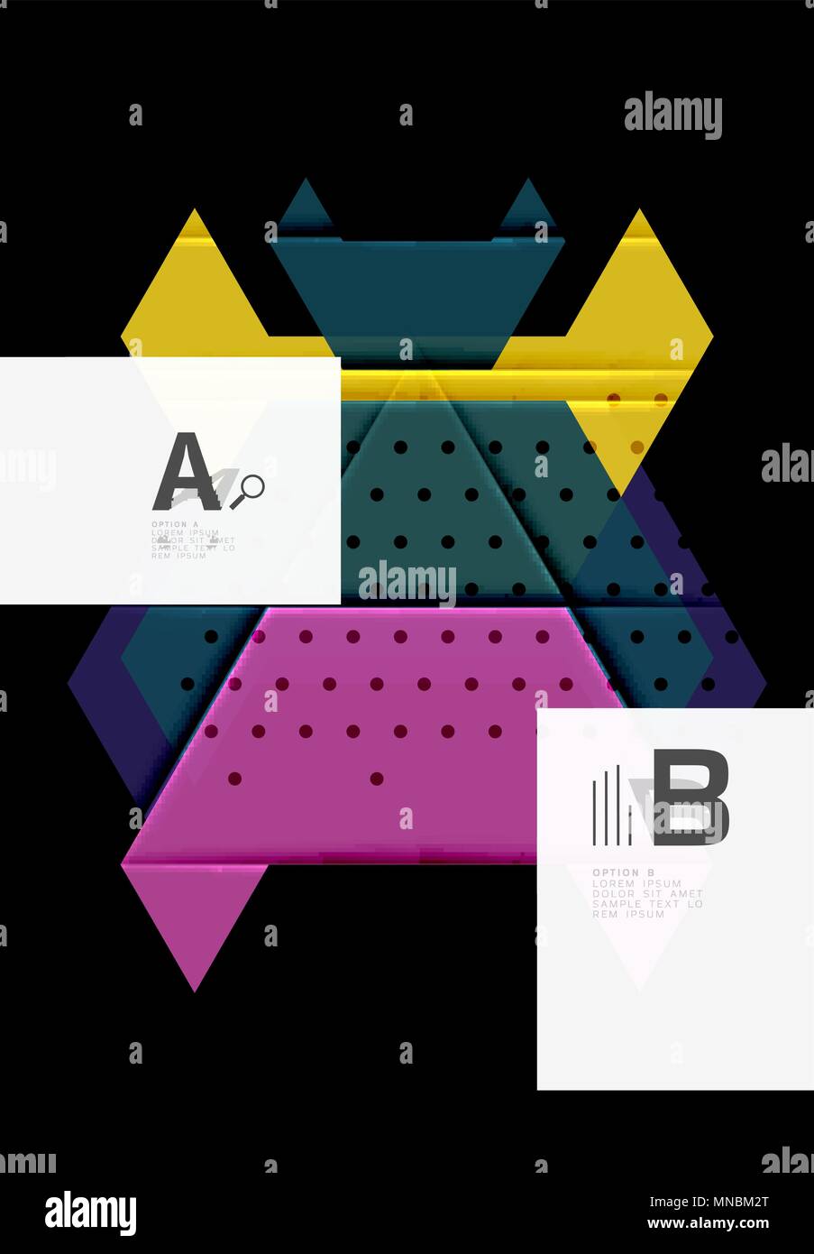 Color triangles background design. Color triangles background, modern ...