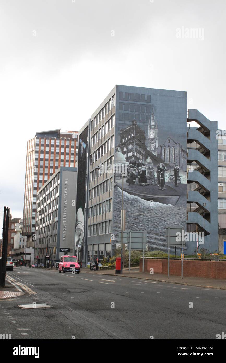 The Land Ship at the Royal College building, University of Strathclyde ...