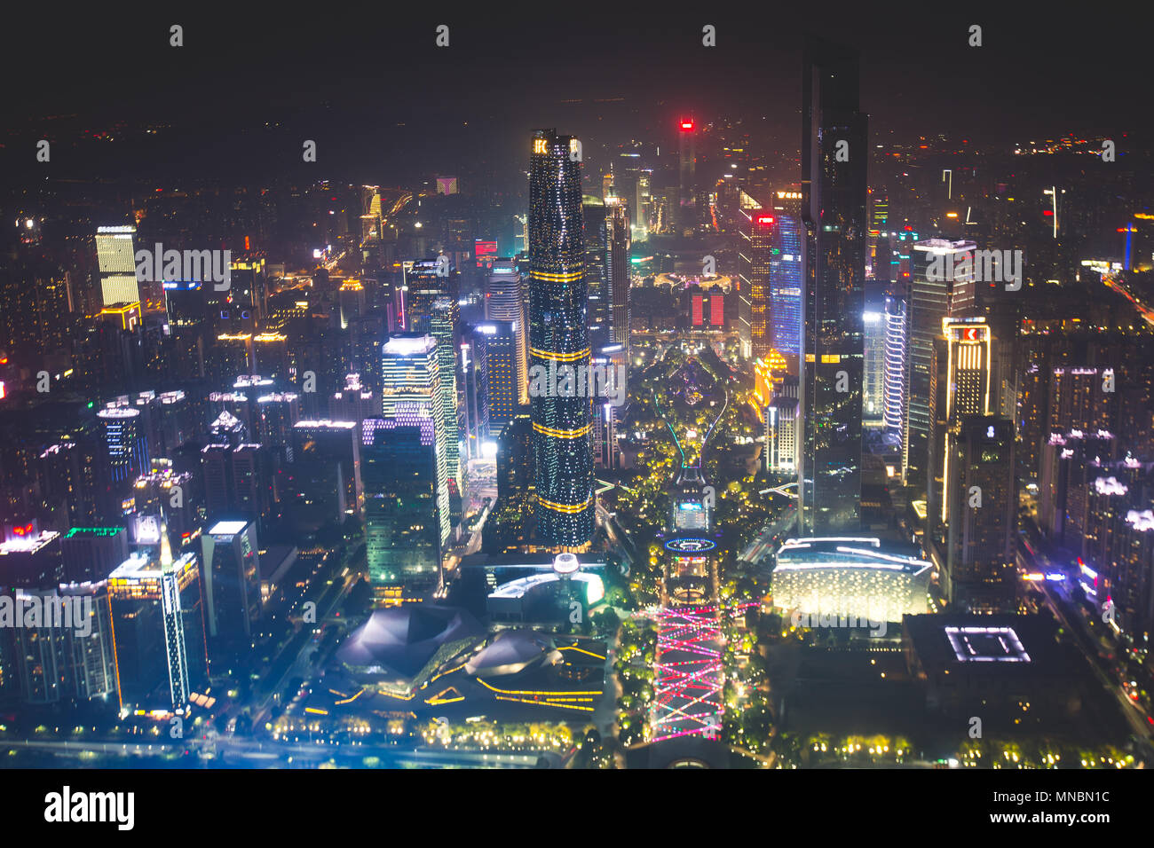 Guangzhou China Skyline