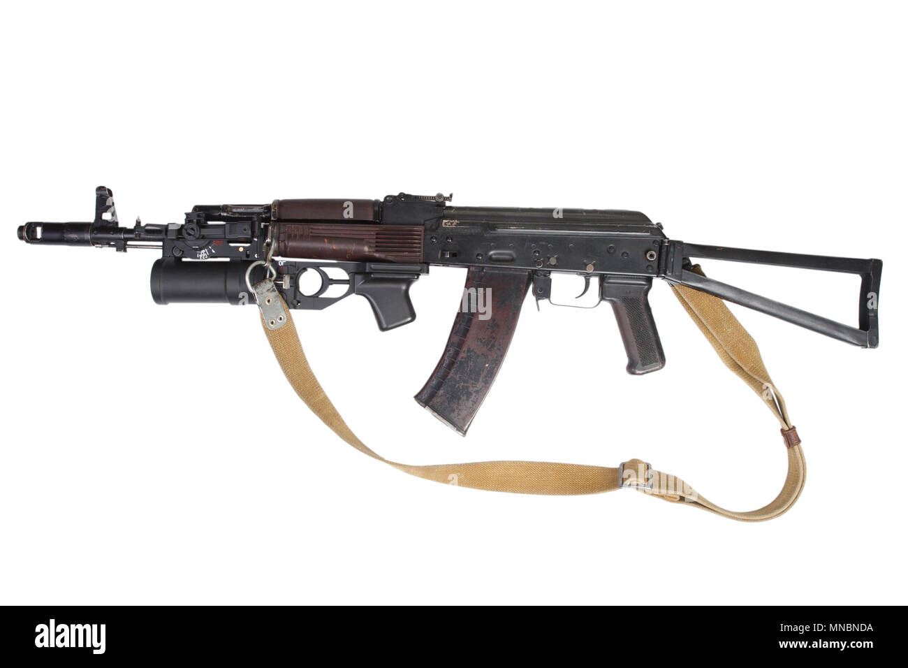 Kalashnikov AK with GP-25 grenade launcher Stock Photo - Alamy