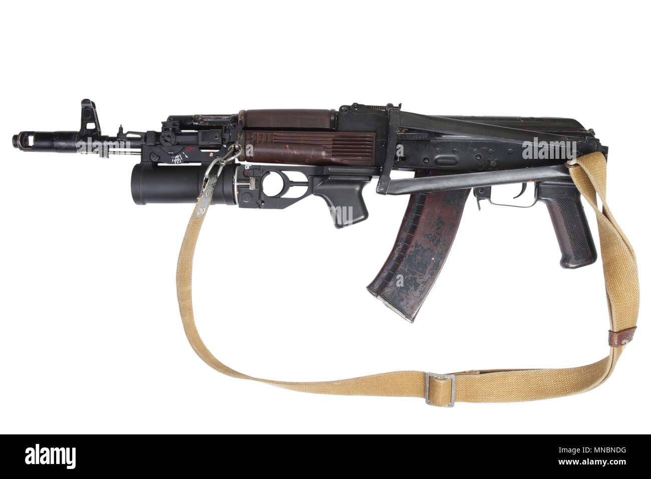 Kalashnikov AK with GP-25 grenade launcher Stock Photo - Alamy