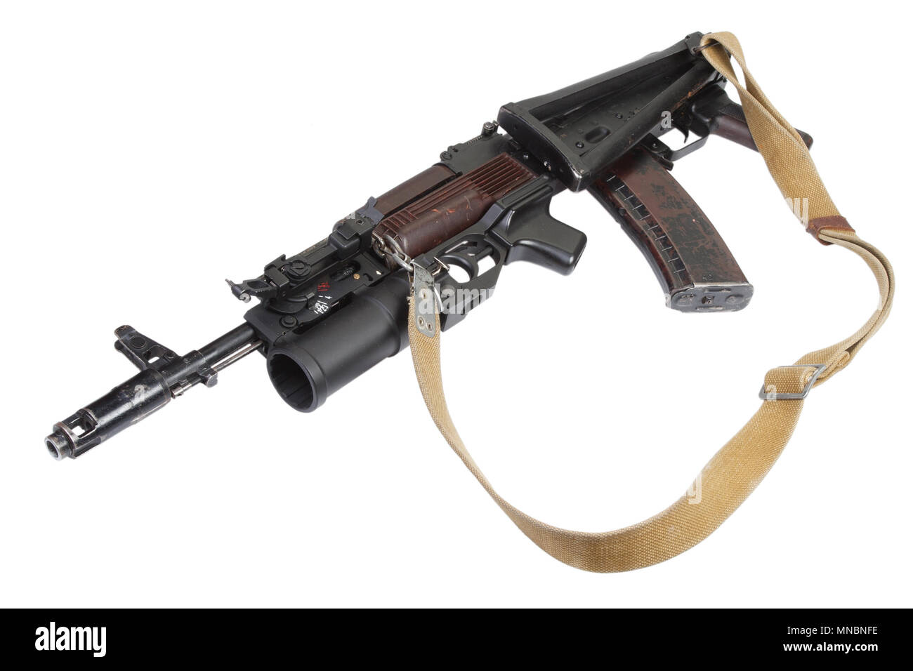 Kalashnikov AK with GP-25 grenade launcher Stock Photo - Alamy