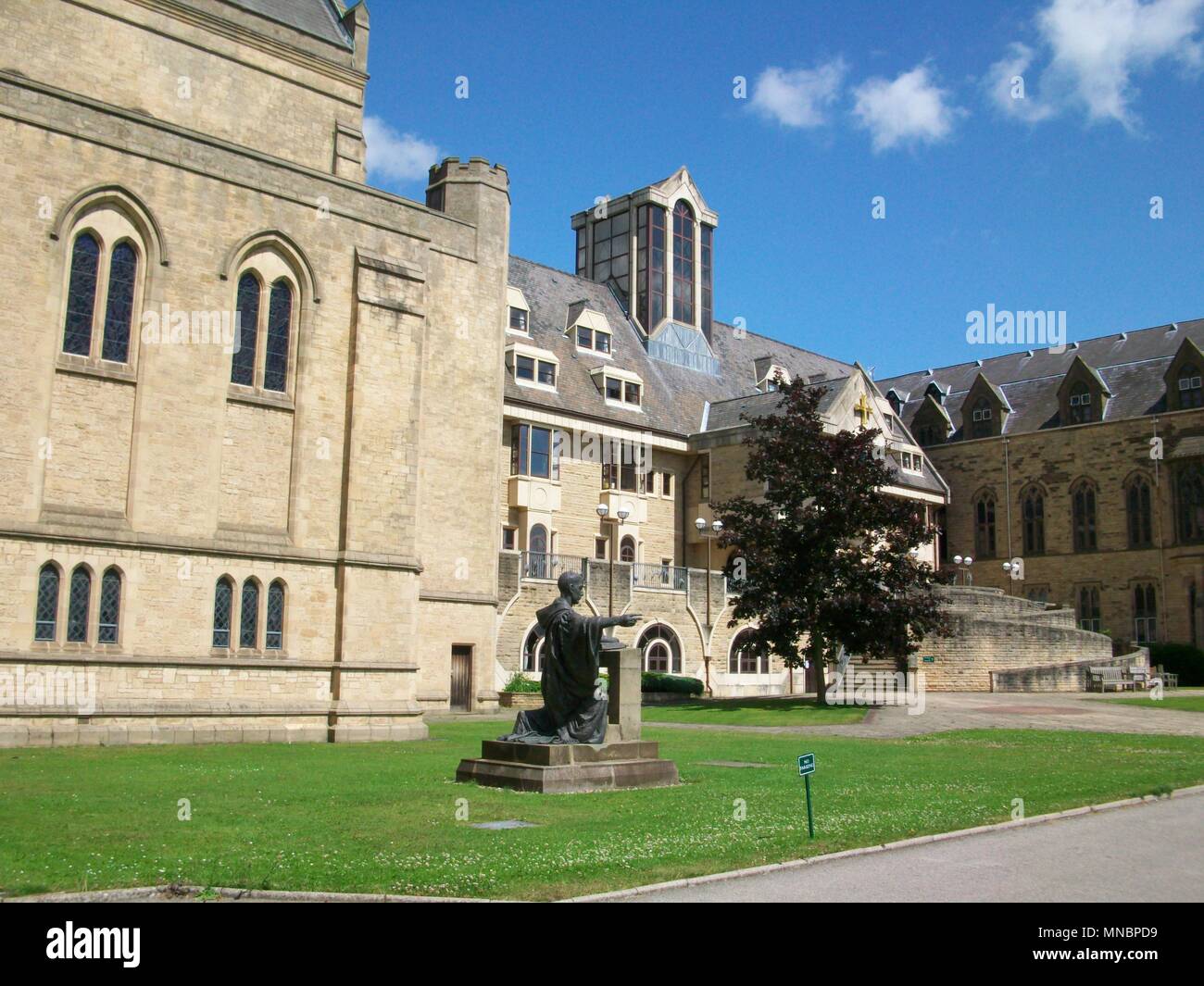 Ampleforth Abbey and College, York Stock Photo - Alamy