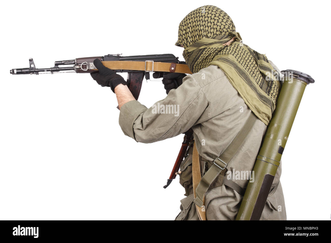Man Holding Ak47 Gun High Resolution Stock Photography and Images - Alamy