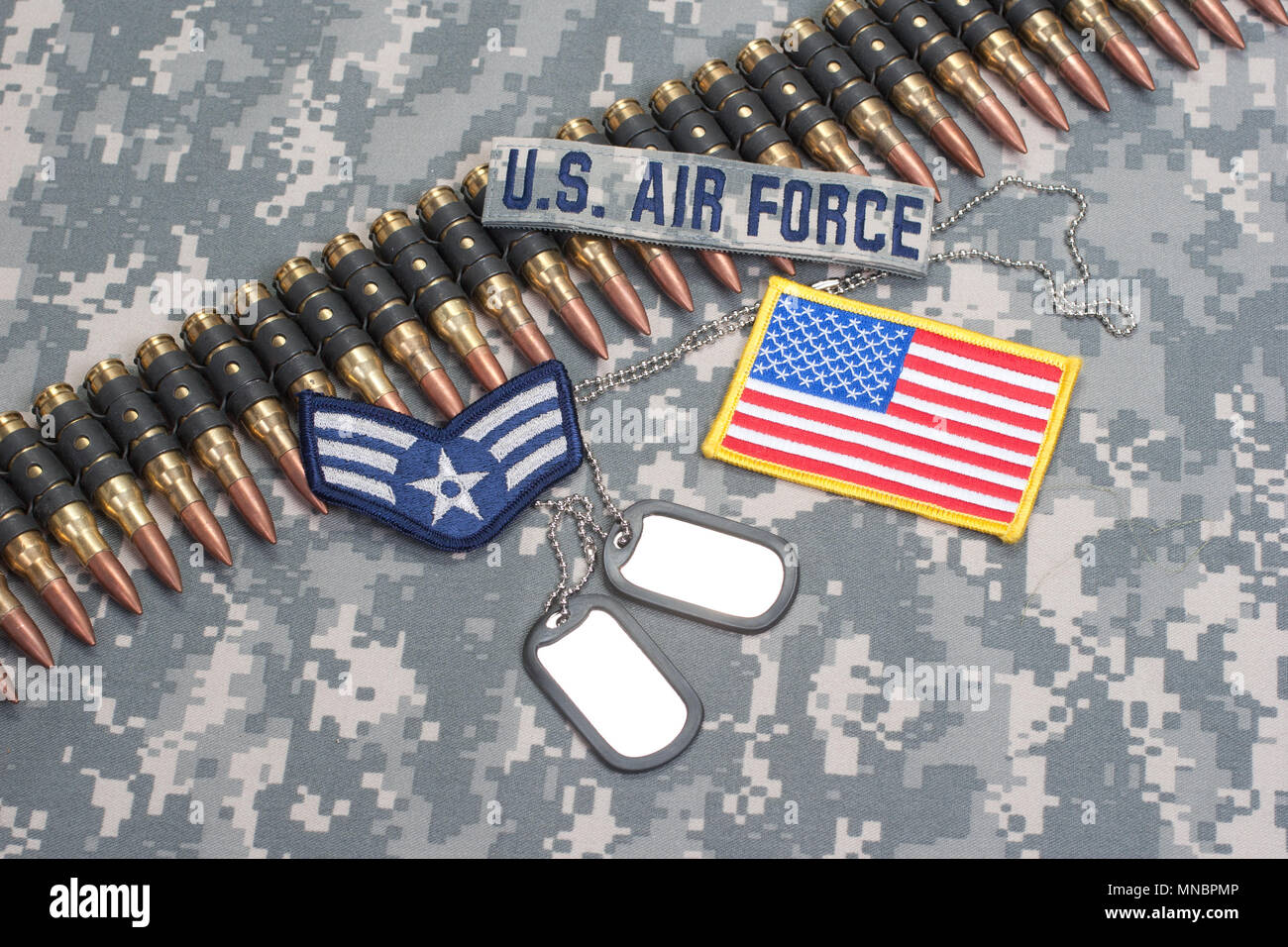 US AIR FORCE concept - camouflage background with US flag Stock Photo ...