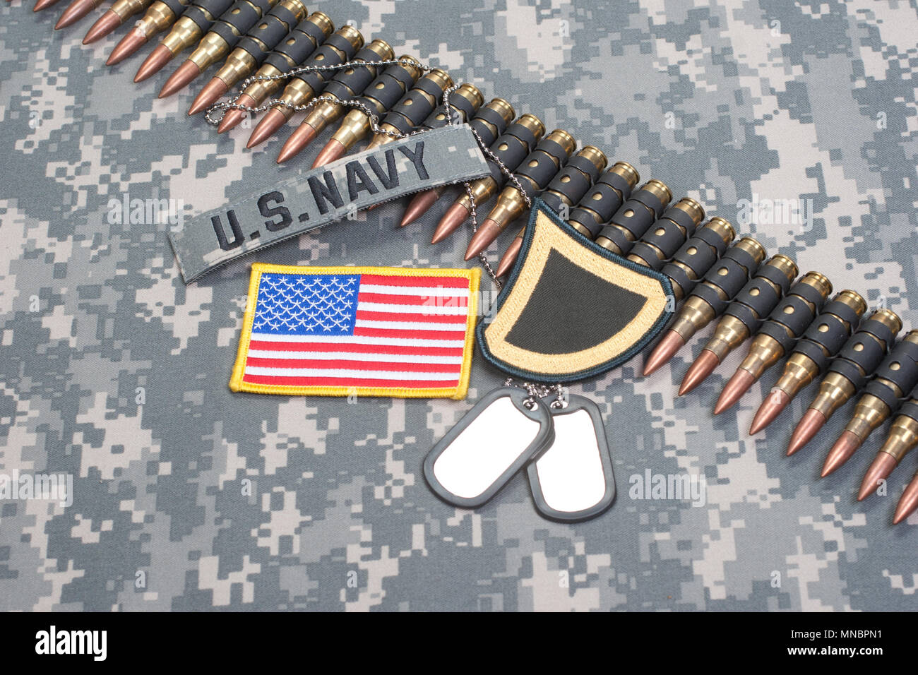 US NAVY concept - camouflage background with US flag Stock Photo - Alamy
