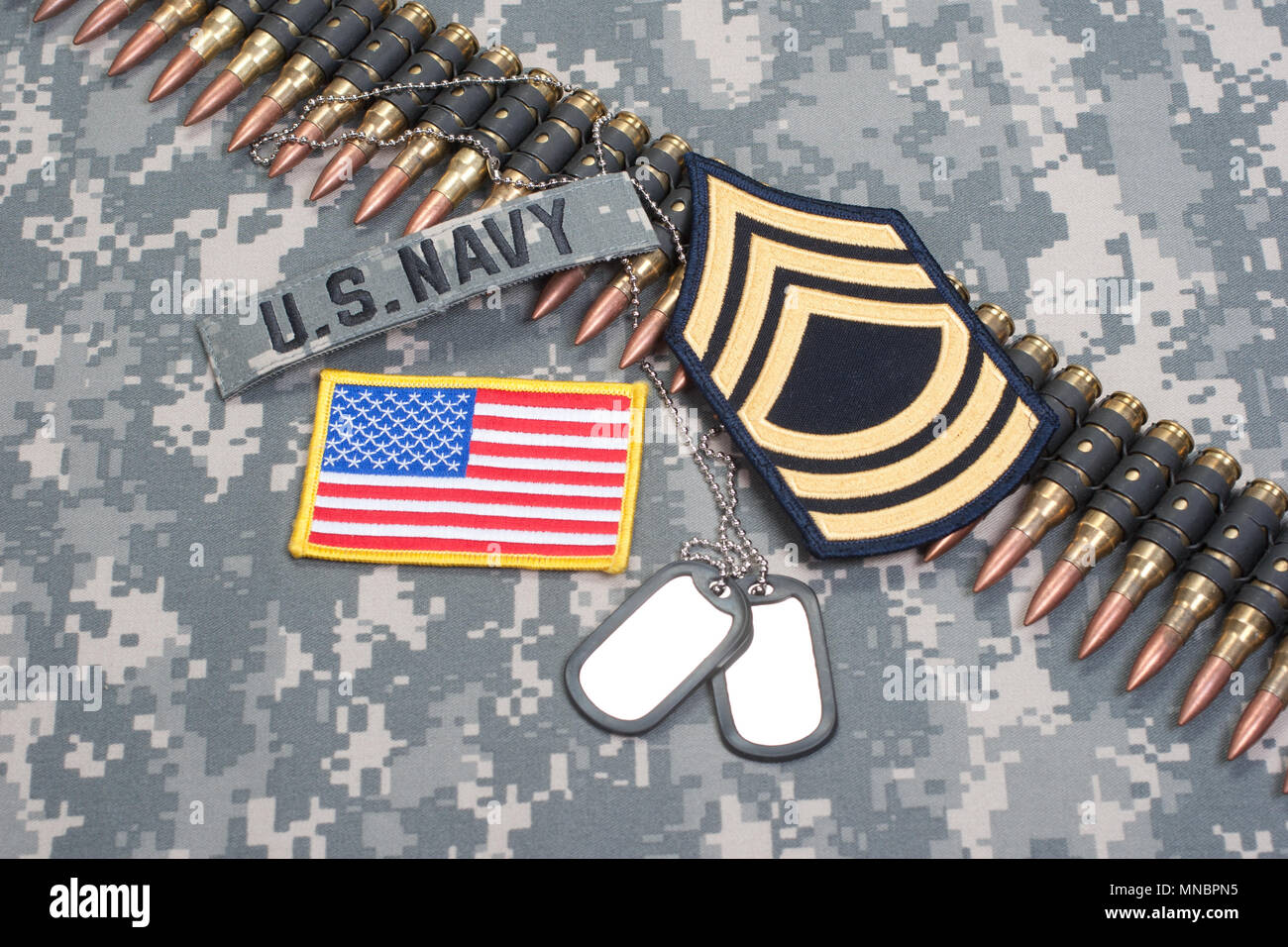 US NAVY concept - camouflage background with US flag Stock Photo - Alamy