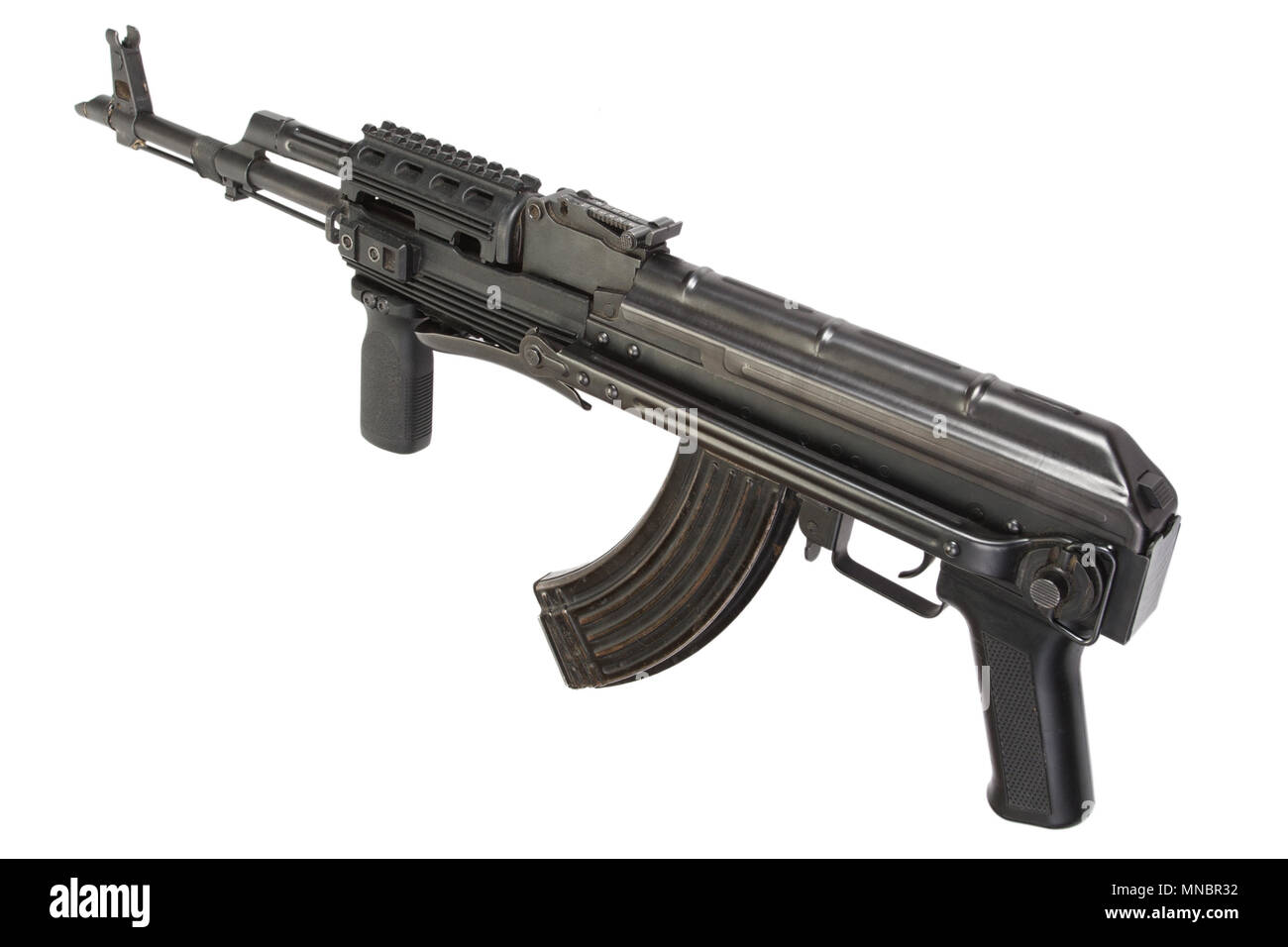 Kalashnikov AK 47 isolated on white Stock Photo - Alamy