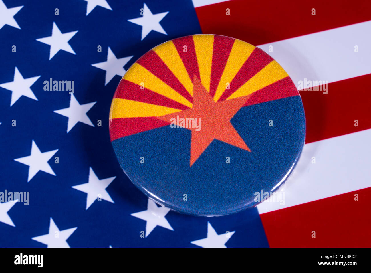 Tucson city flag hi-res stock photography and images - Alamy