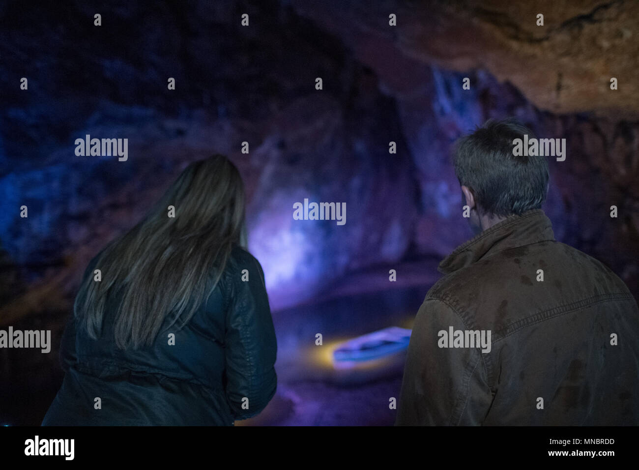 Wookey Hole caves Somerset Stock Photo - Alamy