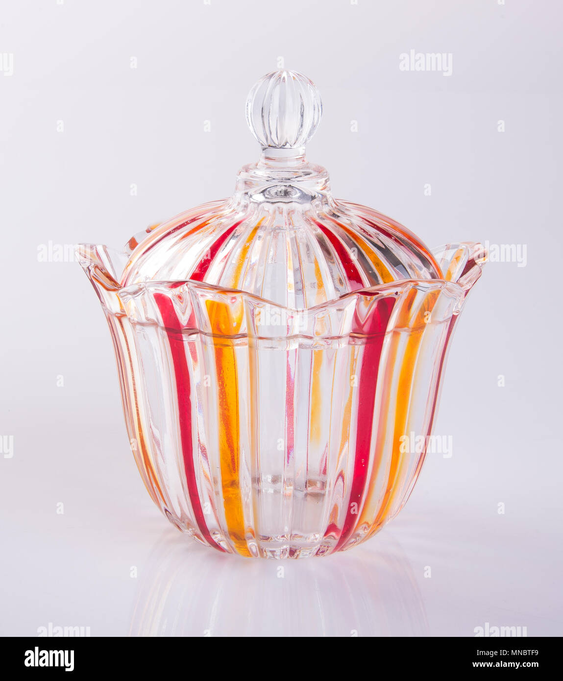 glass or candy pot on a background Stock Photo - Alamy