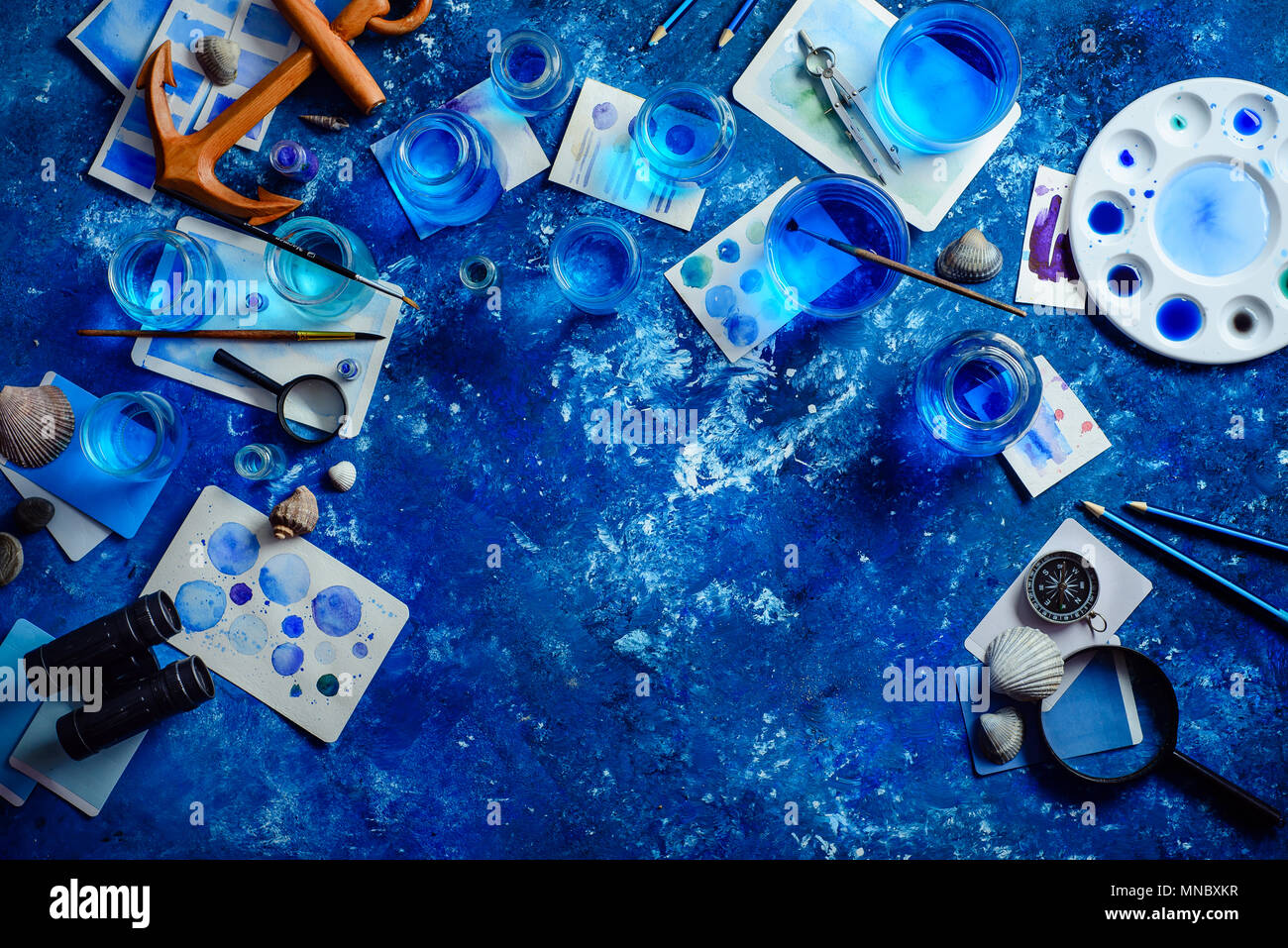 Navy Anchor Background