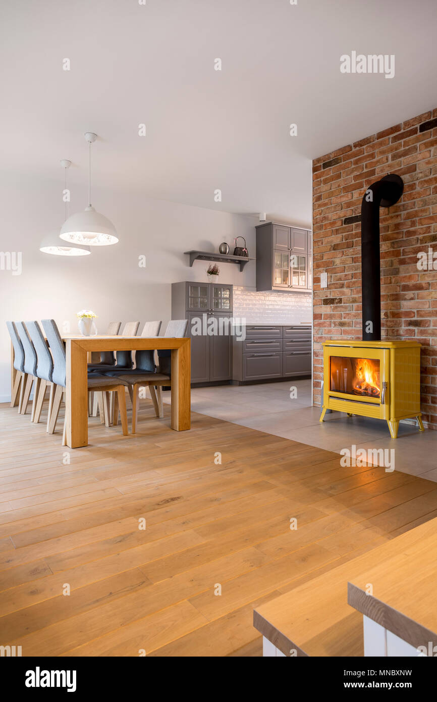 Kitchen Fireplace High Resolution Stock Photography and Images - Alamy
