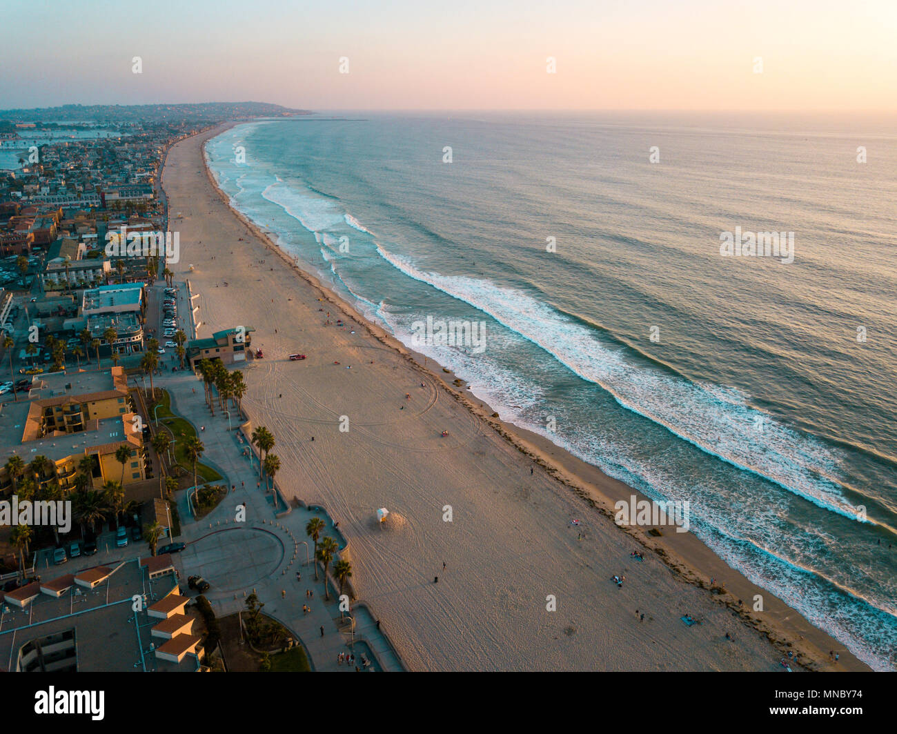 Aerial view of california pacific coast hi-res stock photography and ...