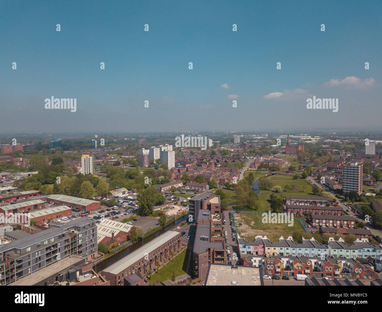 Beetham tower old trafford hi-res stock photography and images - Alamy