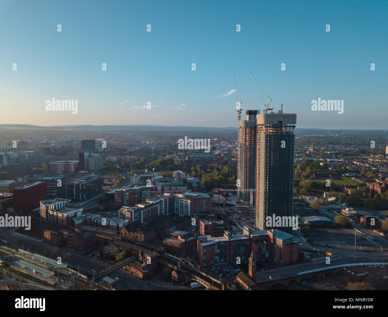 Beetham tower old trafford hi-res stock photography and images - Alamy