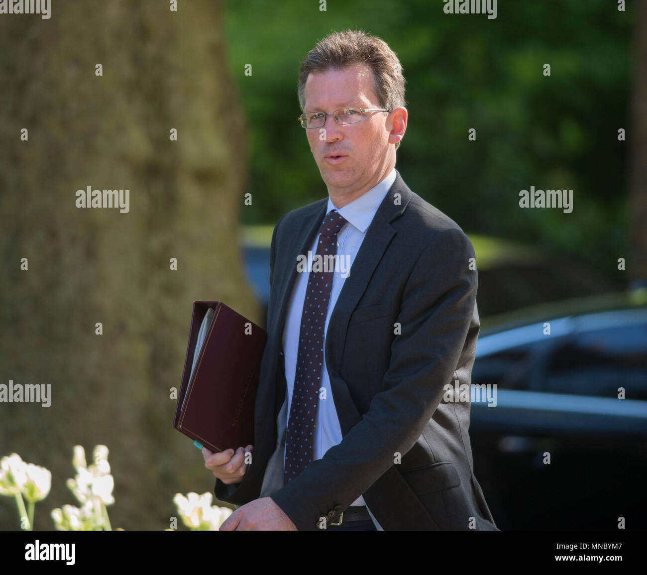 London, UK. 15 May 2018. Jeremy Wright QC, Attorney General in Downing ...
