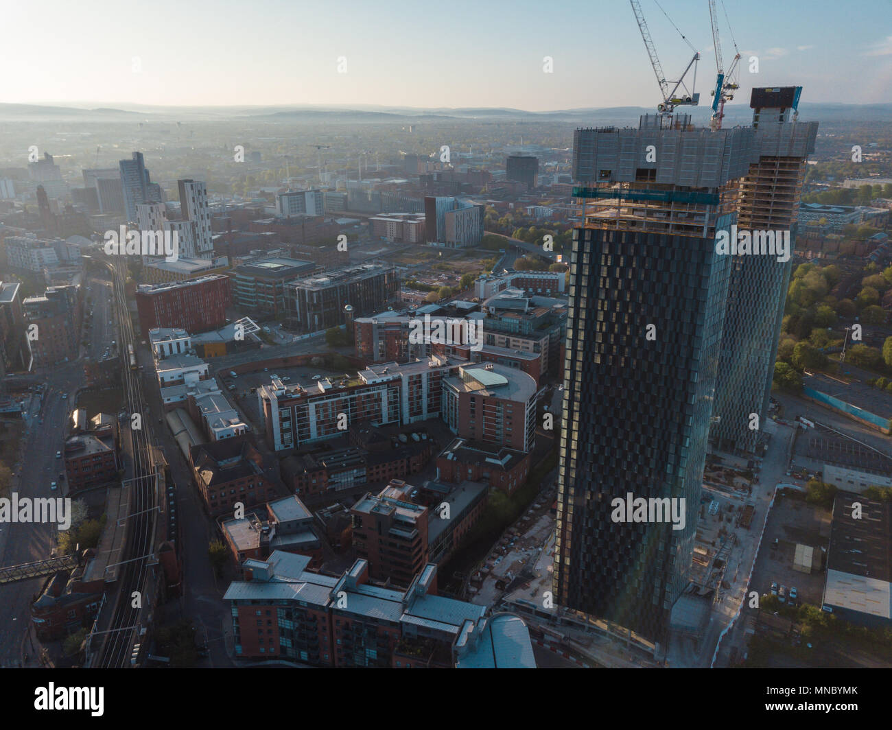 Beetham tower old trafford hi-res stock photography and images - Alamy