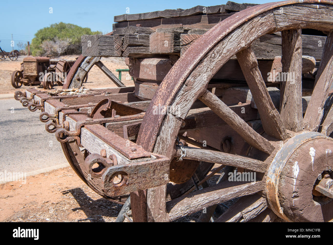 Babbage Island Carnarvon Old Train Stock Stock Photo - Alamy