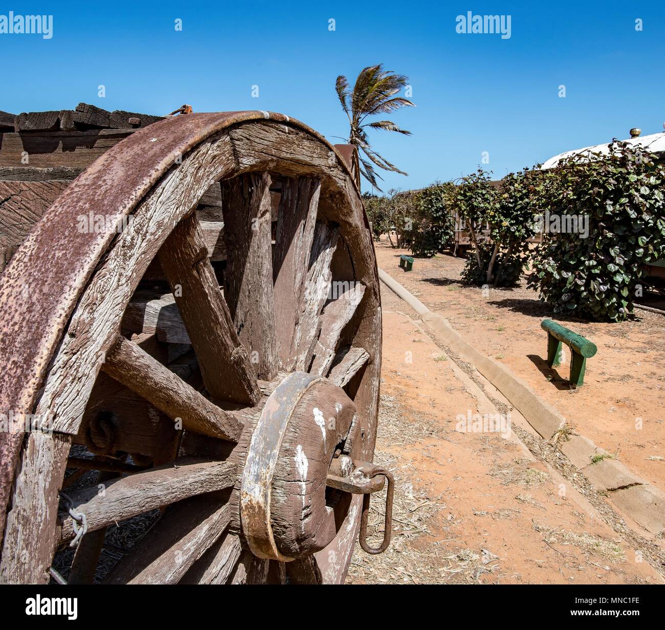 Babbage Island Carnarvon Old Train Stock Stock Photo - Alamy