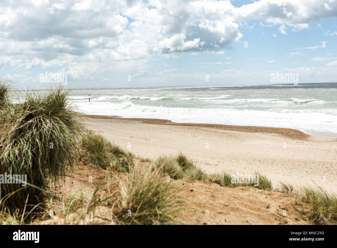 Southbourne Beach Dorset, South Coast England Stock Photo - Alamy