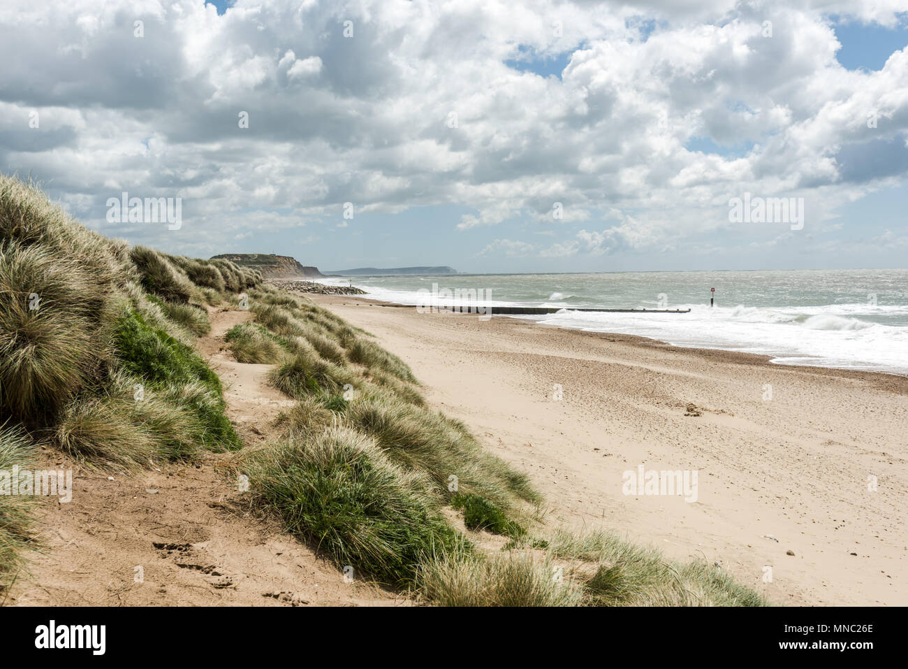 Southbourne Beach Dorset, South Coast England Stock Photo - Alamy