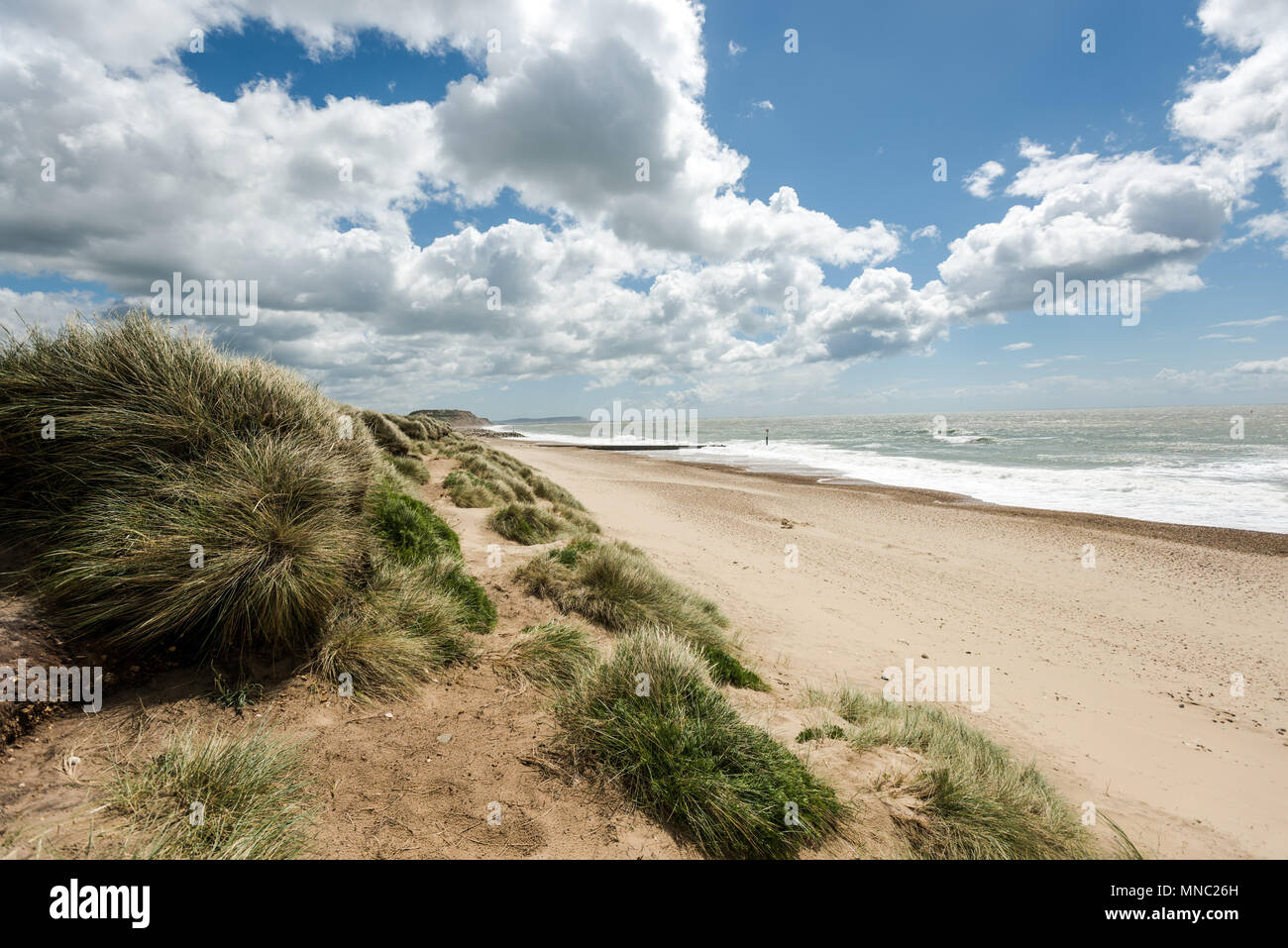 Southbourne Beach Dorset, South Coast England Stock Photo - Alamy