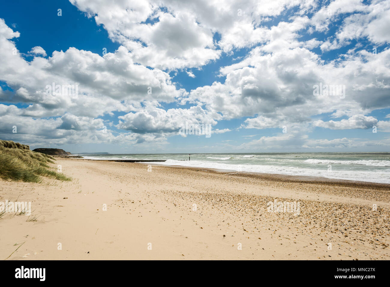 Southbourne Beach Dorset, South Coast England Stock Photo - Alamy