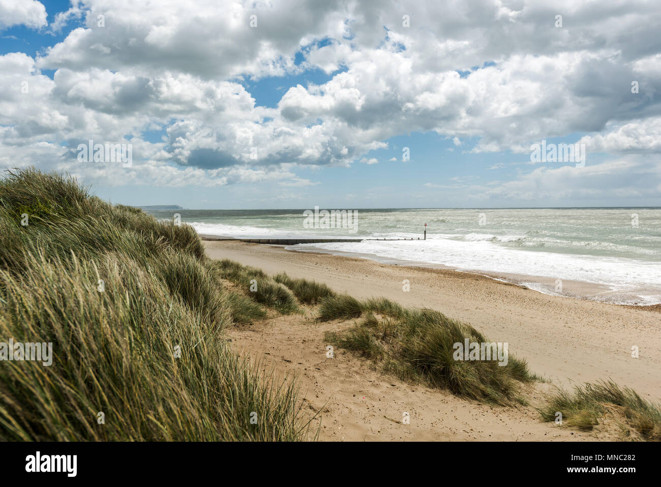 Southbourne Beach Dorset, South Coast England Stock Photo - Alamy