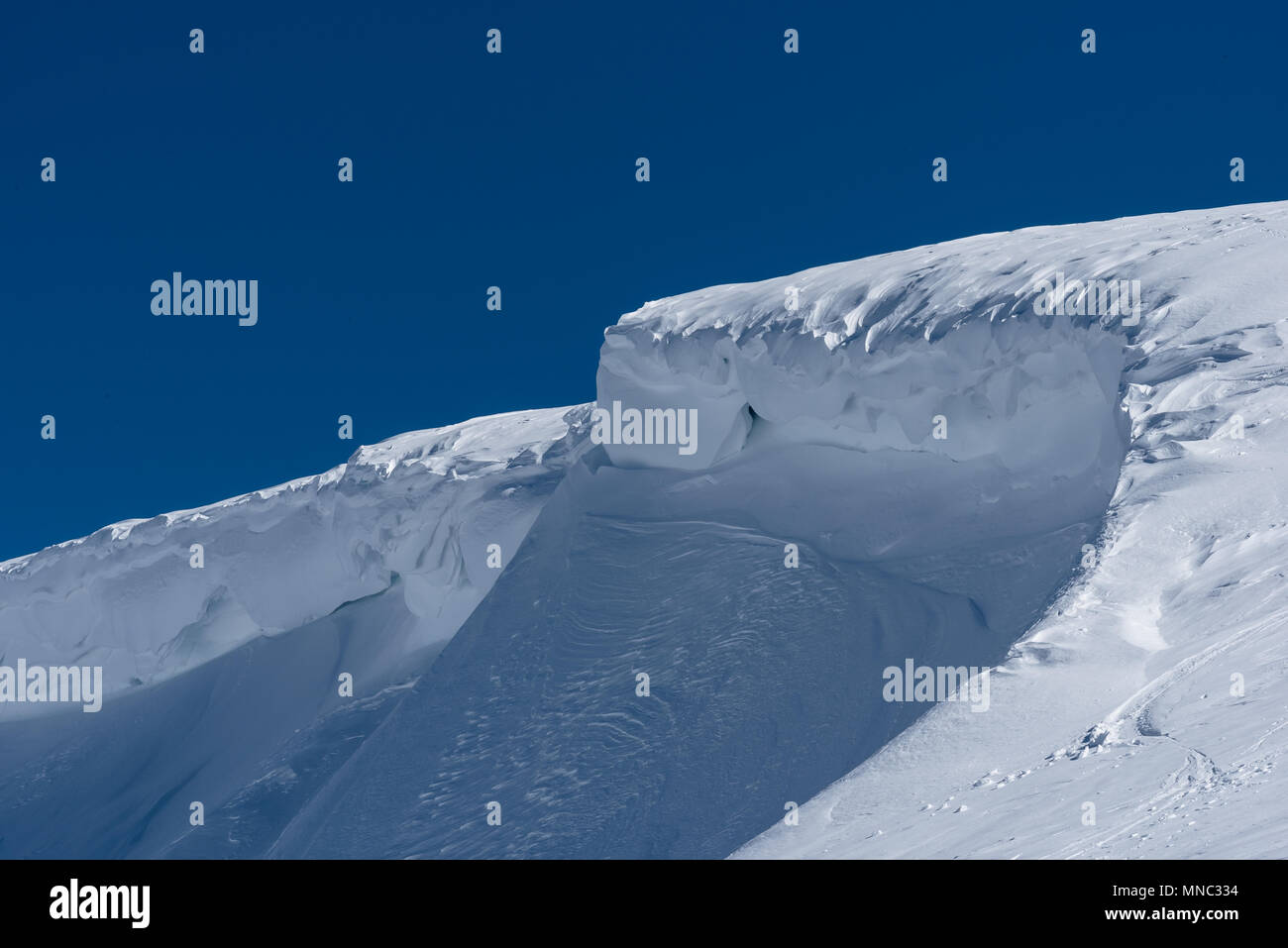 Wind packed snow hi-res stock photography and images - Alamy