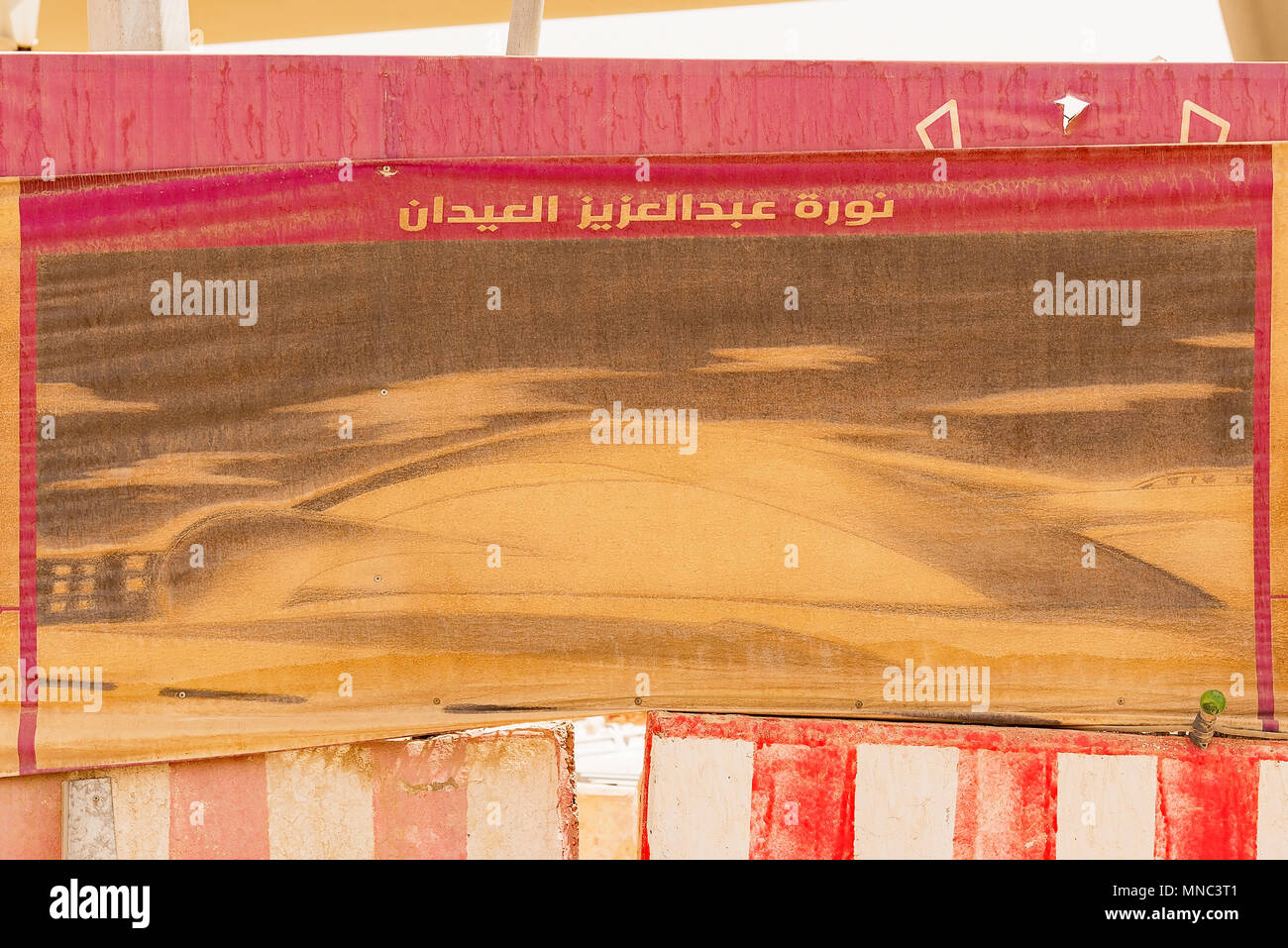 Posters of children's artwork of the new Riyadh public rapid transit ...