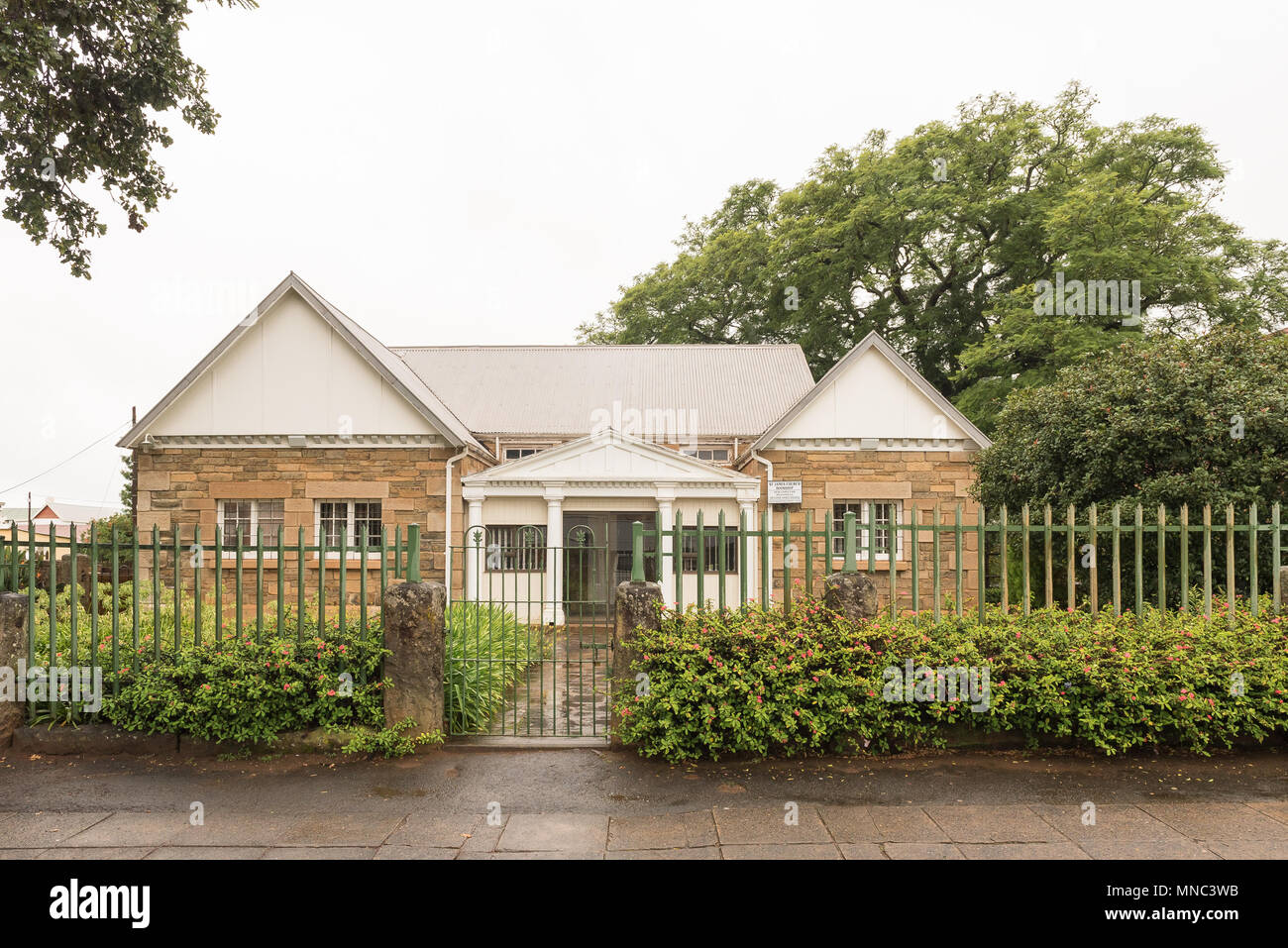 GREYTOWN, SOUTH AFRICA - MARCH 22, 2018: A Christian bookshop at the St ...
