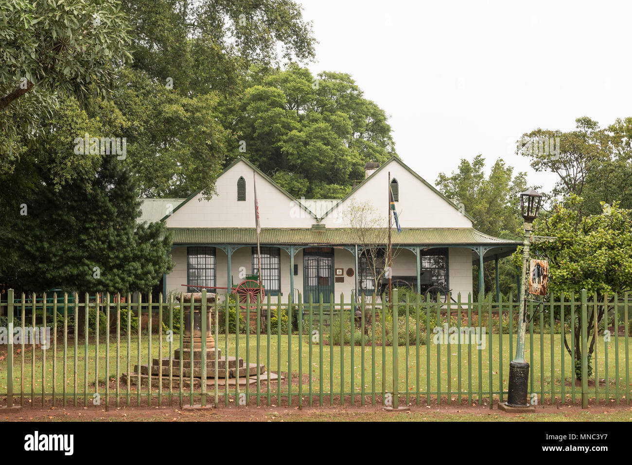 GREYTOWN, SOUTH AFRICA - MARCH 22, 2018: The museum, built in the ...