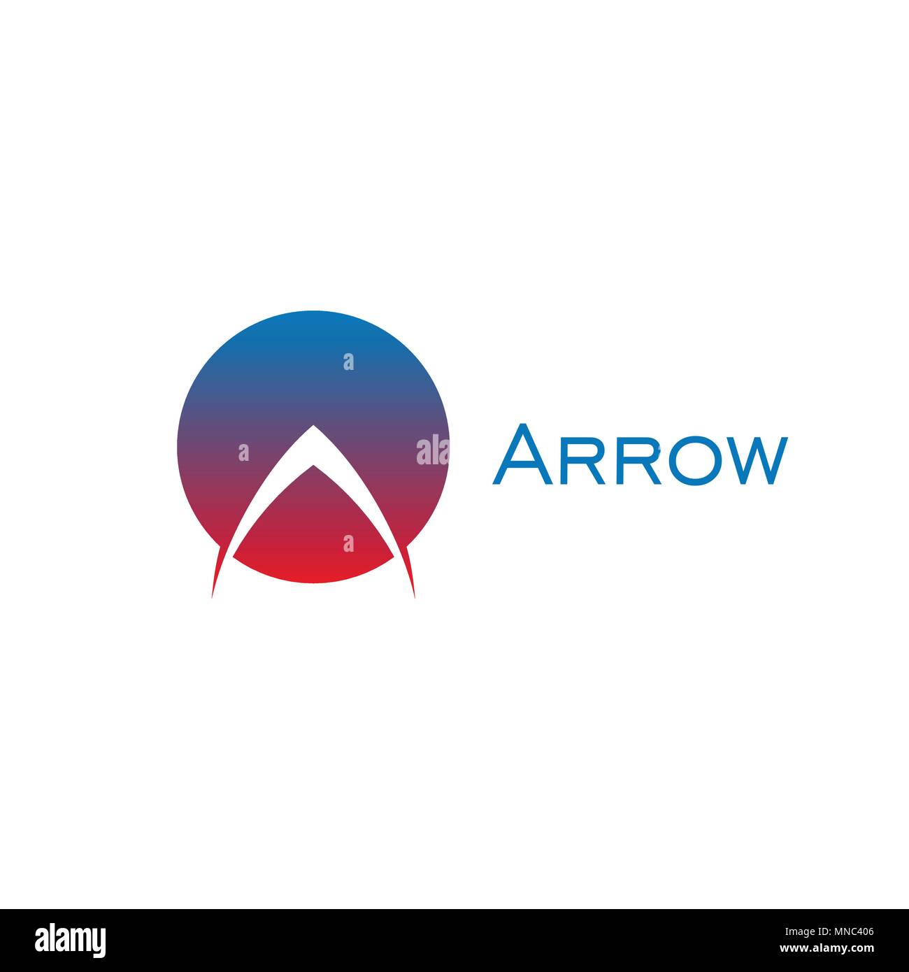 Circle arrow logo hi-res stock photography and images - Alamy