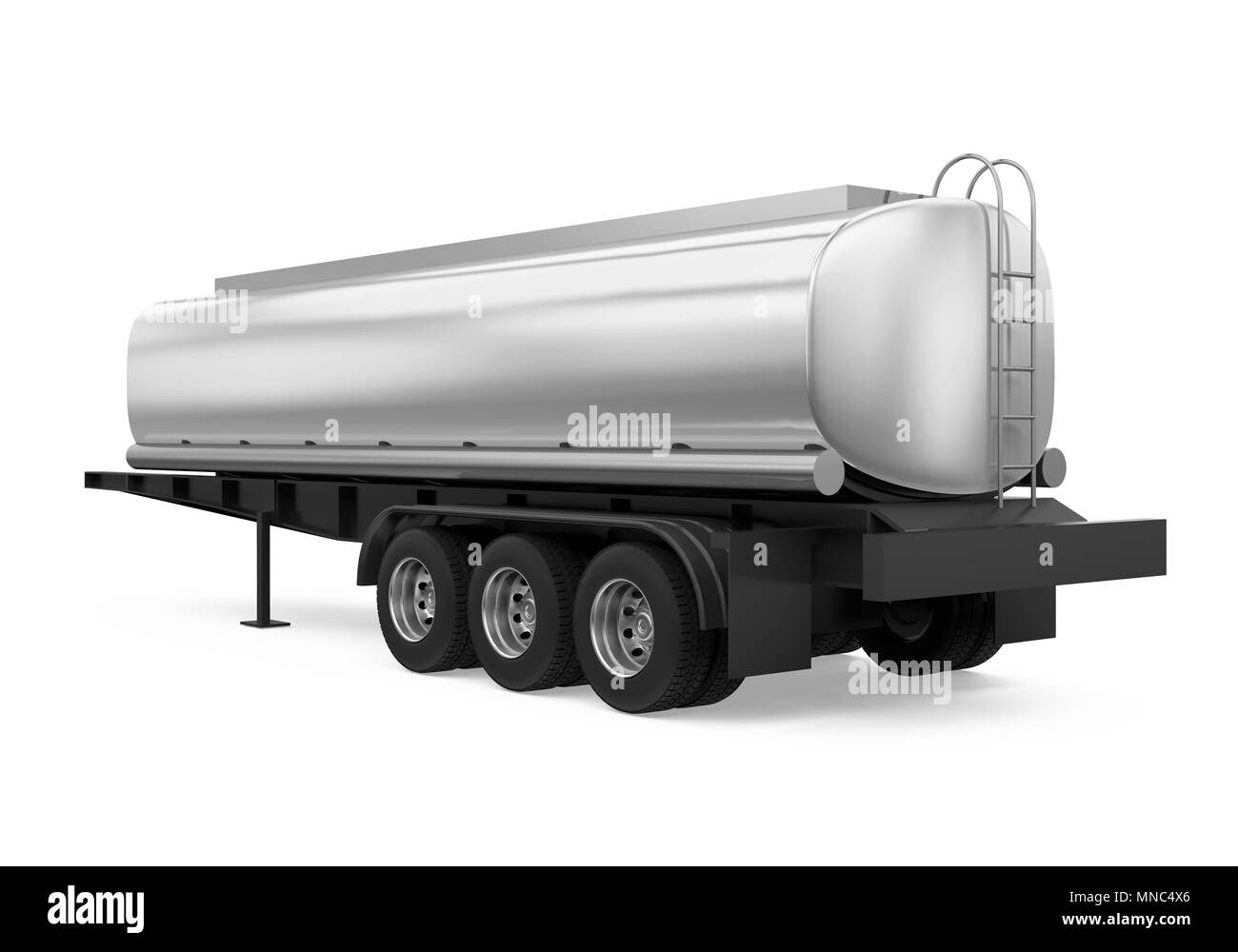 Tank Trailer Isolated Stock Photo - Alamy