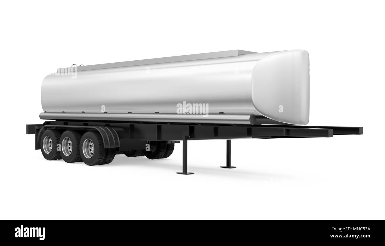 Tank Trailer Isolated Stock Photo - Alamy