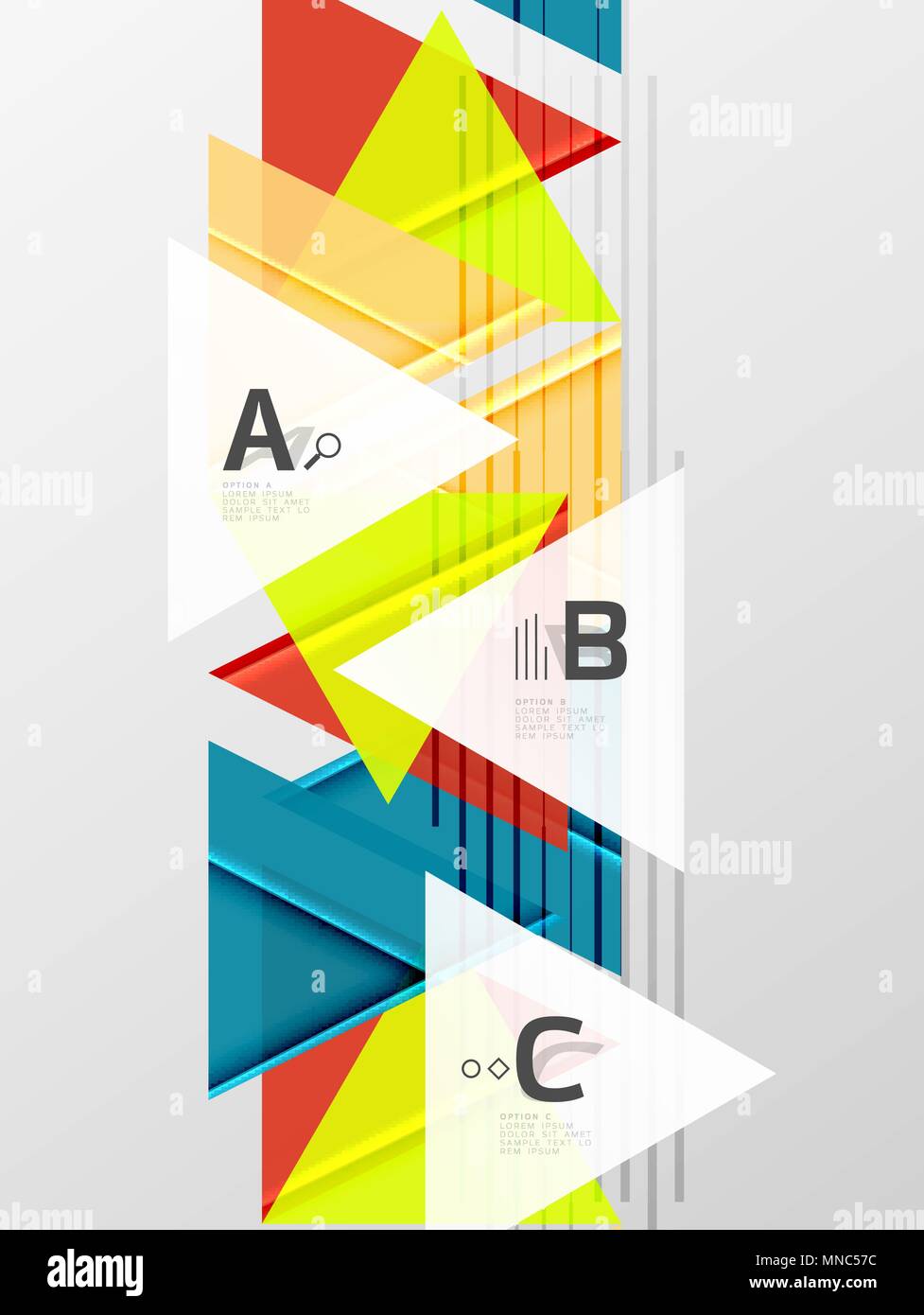 Color triangles background design. Color triangles background, modern ...