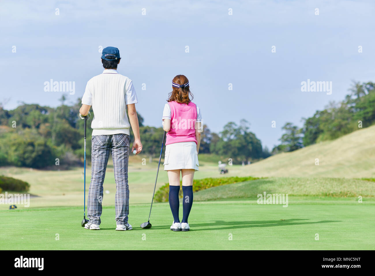 Japanese autumn golf course hi-res stock photography and images - Alamy